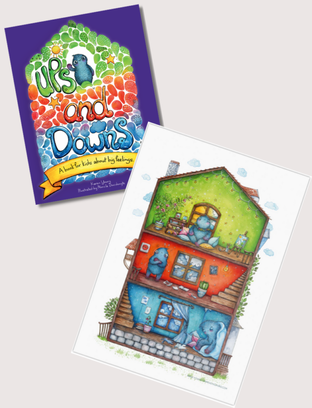 Ups and Downs Bundle: Book + A2 Poster (Save 15%) - Hey Sigmund Ups and Downs Bundle: Book + A2 Poster (Save 15%) - Hey Sigmund