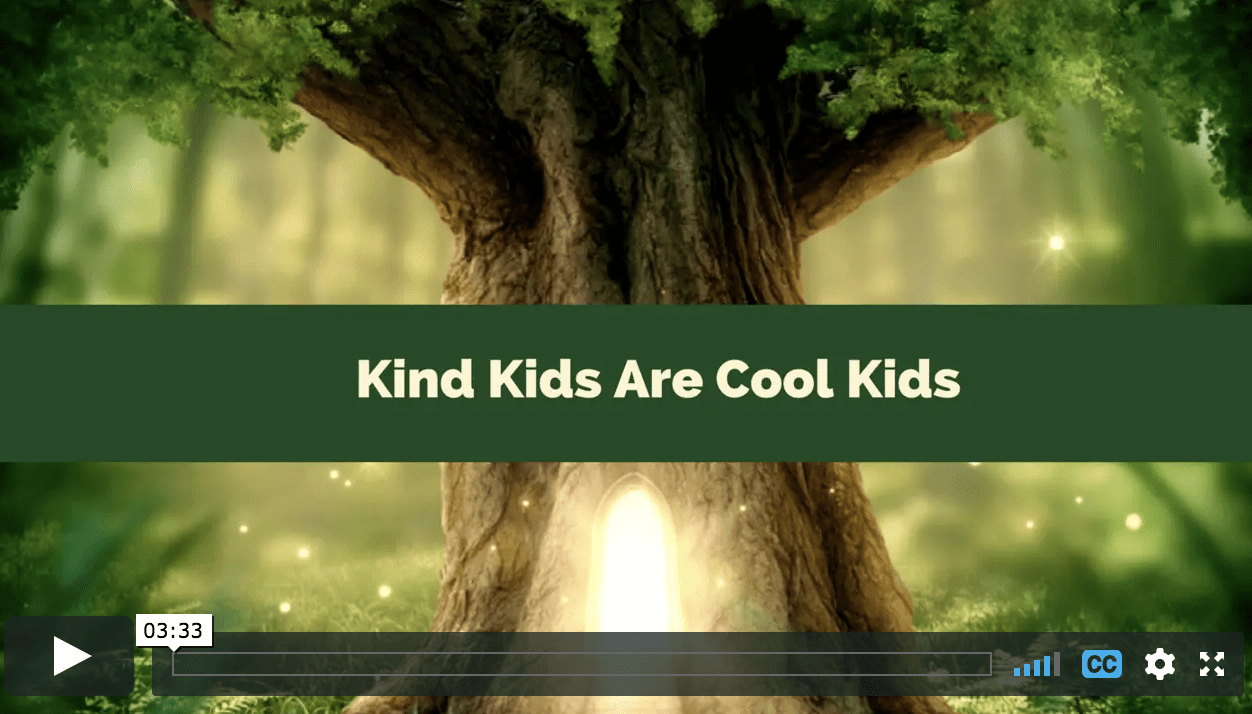Kind Kids Are Cool Kids! - A Video for Kids (Or their support crew)