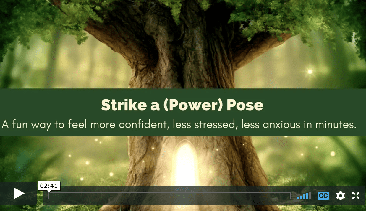 Strike a (Power) Pose! - A Video for Kids (Or their support crew)